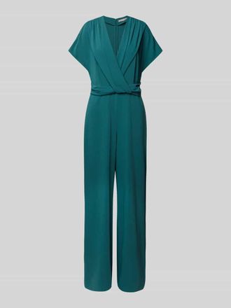 Christian Berg Cocktail Jumpsuit mit V-Ausschnitt