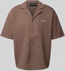 Pegador Relaxed Fit Freizeithemd mit Plisseefalten Modell TROY