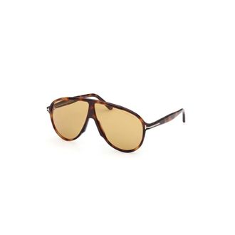 Tom Ford Homme, Accessoires, Brun, Taille: 65 MM Lunettes de soleil Vladimir
