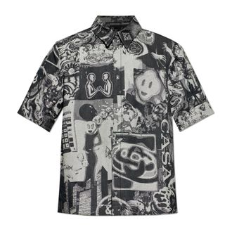 Casablanca Denim Shirt - - Shirts - Herren - Grau - L