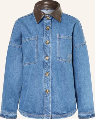 Studio AR Studio Ar Jeans-Overjacket Ligia blau