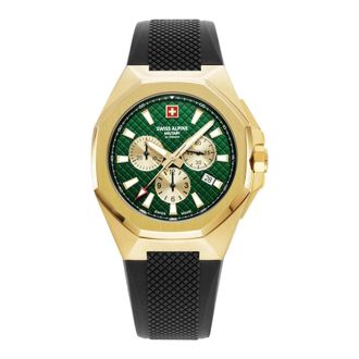 Swiss Alpine Military Quarzuhr - - Accessories - Herren - Schwarzk - ONE SIZE