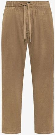 Sun 68 Homme, Pantalons, Beige, Taille: L Pantalons Coulisse Corduroy