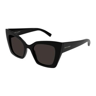 Saint Laurent Markante schwarze Cat-Eye-Sonnenbrille - - Accessories - Damen - Schwarzk - 51 MM