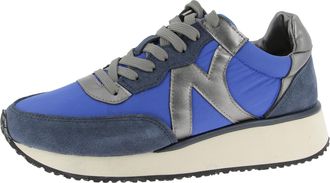 Andrea Conti Damen Mid Top Sneaker, royal/Navy/Altsilber, 37 EU