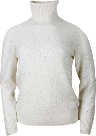 Fabiana Filippi Rundhalspullover - Creme