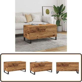 vidaXL Table basse vieux bois 90x44,5x45 cm bois dingénierie - Vidaxl