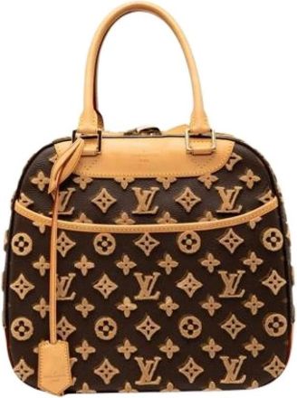 Louis Vuitton Pre-owned Sac &agrave; main vintage Monogram - Femme - Pre-owned - Brun - Taille: ONE Size