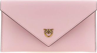 Pinko Flat Mini Wallet on Chain - - Accessories - Damen - Rosa - ONE SIZE