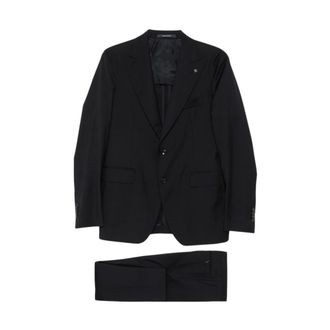 Tagliatore Einknopf-Sakko - - Suits - Herren - Schwarzk - M