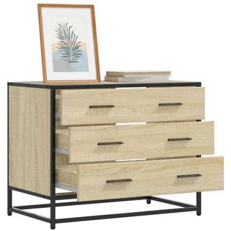 vidaXL Commode ch&ecirc;ne sonoma 70x41x56 cm bois ding&eacute;nierie - Vidaxl