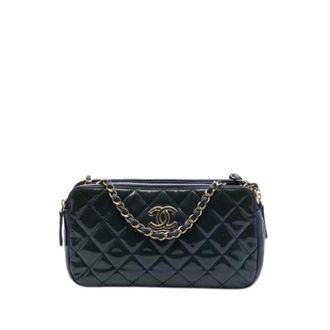 Chanel Sac bandouli&egrave;re vintage Pre-owned - Femme - Pre-owned - Bleu - Taille: ONE Size