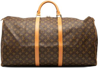 Louis Vuitton Weekender - Monogram Keepall 60 - Gr. unisize - in Braun - f&uuml;r Damen
