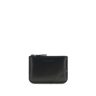 Comme Des Gar&ccedil;ons Schwarzes Kalbleder Bos Taurus Wallet