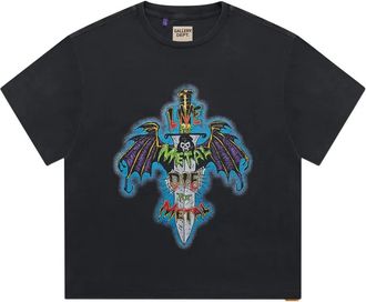 Gallery Dept. t-shirt Live For Metal - Noir