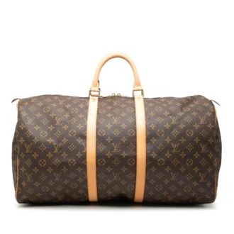 Louis Vuitton Pre-owned Keepall 55 - - Pre-owned - Damen - Braun - ONE SIZE