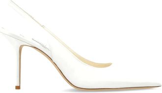 Jimmy Choo London Femme, Chaussures, Blanc, Taille: 40 EU Love Sling Back 85