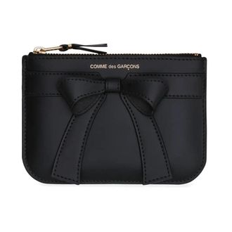 Comme Des Gar&ccedil;ons Wallet Bow - - Accessories - Damen - Schwarzk - ONE SIZE