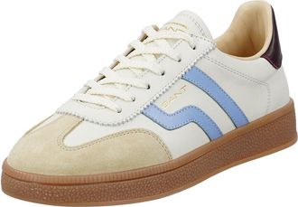 GANT FOOTWEAR Damen CUZIMA Sneaker, Cremefarben, blau, 40 EU