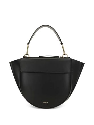 Wandler petit sac &agrave; main Hortensia en cuir - Noir