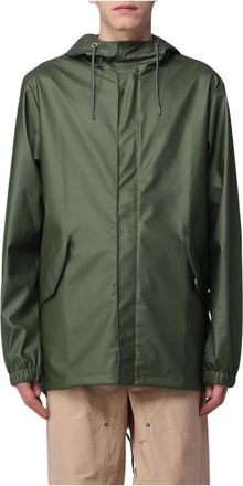 Rains Homme, Vestes, Vert, Taille: XL Veste à Capuche