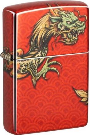 Zippo Sturmfeuerzeug - Zippo Dragon, 540°, Color Image - Nachfüllbar - Wiederverwendbar - Windfestes Design - Geschenkbox - Made in USA