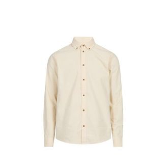 Les Deux Chemise droite boutonn&eacute;e unie