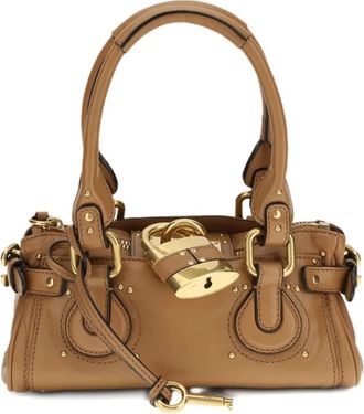 Chloé small Paddington shoulder bag - Marron
