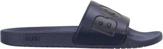 BOSS Homme Aryeh_Slid_npvlg Sandales coulissantes, Bleu Marine, 43 EU