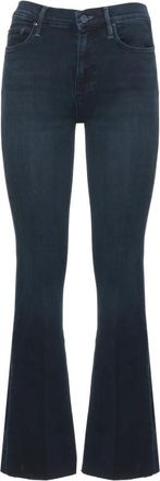 Mother The Weekender Fray - - Jeans - Damen - Blau - W24