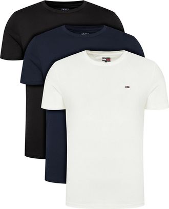 Tommy Jeans T-Shirt-Set DM0DM21579 Bunt Slim Fit