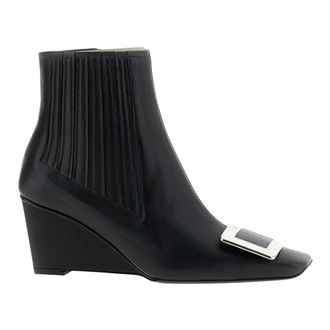 Roger Vivier Belle Vivier Wedge Bootie 60 - - Shoes - Damen - Schwarzk - 39 EU