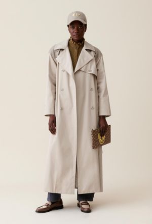 Claudie Pierlot Trench long bi-mati&egrave;re