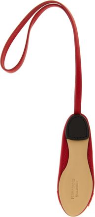 Ferragamo Womens Multicolor Calfskin Keychain Accessory