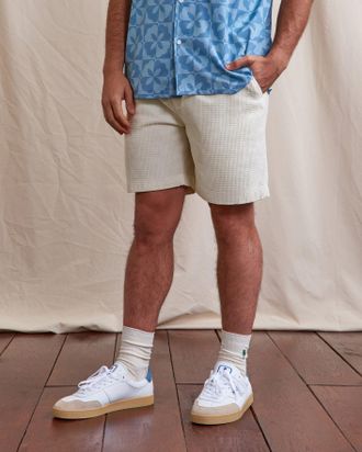 Faguo Short &eacute;cru coton