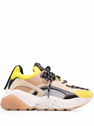 Stella McCartney baskets Eclipse - Jaune