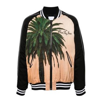 Blue Sky Inn Palm Tree Bomberjacke - - Jackets - Herren - Mehrfarbig - L