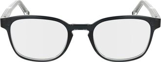 Lacoste unisex, Accessoires, Noir, Taille: 51 MM Rectangle Optical Frame