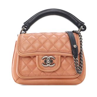 Chanel Caramel Small Quilted Calfskin Prestige Flap Bag