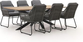 Intenso Furniture Intenso Isorella/Furato 220 cm Gartenm&ouml;bel-Set 7-teilig