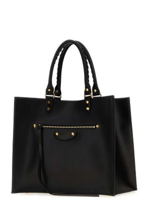 Balenciaga Le City Sleek Tote Bag - Black