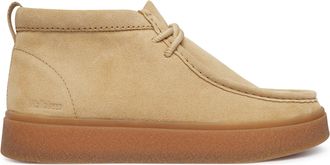 Clarks Schn&uuml;rschuhe Clarks Boxbee WallaBT 26328016 Hellbeige