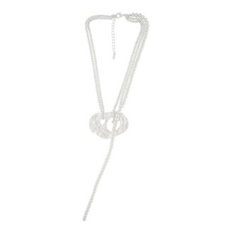 Dansk Copenhagen Femme, Accessoires, Gris, Taille: ONE Size Collier Déclaration Perles Mix