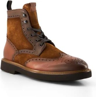 Rosso E Nero Herren Schuhe braun Glattleder