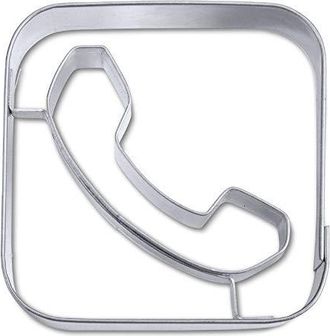 Städter Ausstechform, Edelstahl, Silber, 6.5 x 6.5 x 6.5 cm