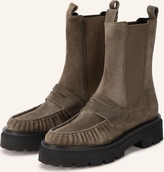 Kennel & Schmenger Chelsea-Boots Fancy gruen
