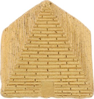 Cabilock Realistische Ägyptische Pyramide Figur Resin Miniatur Deko Für Schreibtisch Und Bücherregal Robuste Harz Statue Geschenkidee Für Ägyptenliebhaber