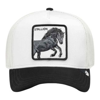 Goorin Brothers Digital Stallion Trucker Cap - - Accessories - unisex - Wei&szlig; - ONE SIZE