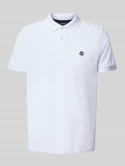 Mc Neal Poloshirt mit Label-Stitching