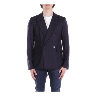 John Richmond Herren, Jacken, Blau, XSGröße